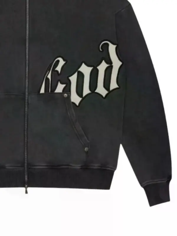 GODSPEED Og Logo V2 Zip-up Hoodie - Black
