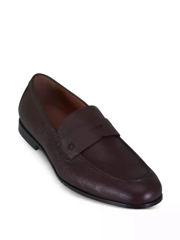 FERRAGAMO Tiberio Loafers - Brown