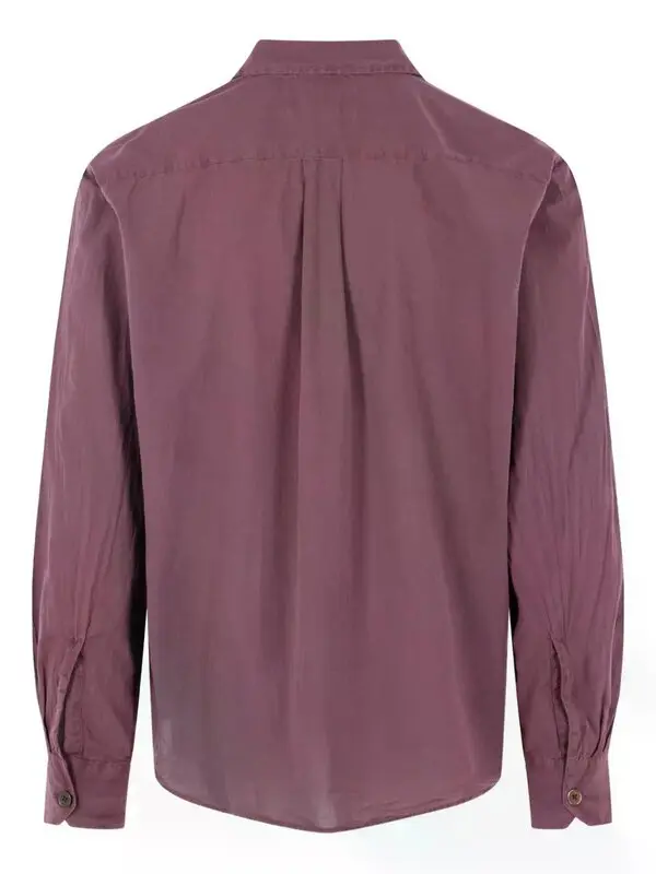 Our Legacy Buttoned Long-sleeved Shirt - Purple