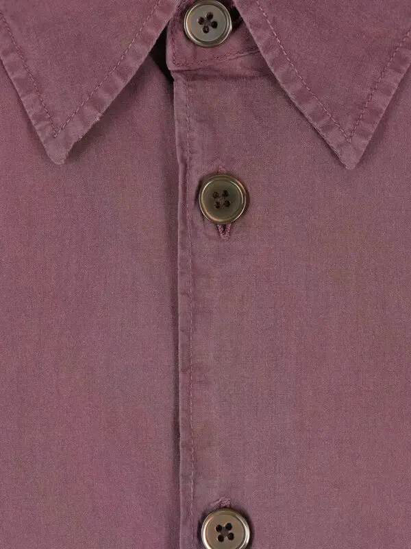 Our Legacy Buttoned Long-sleeved Shirt - Purple