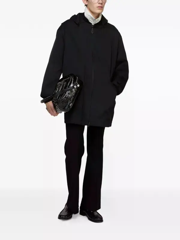 Acne Studios Zip-up Hooded Coat