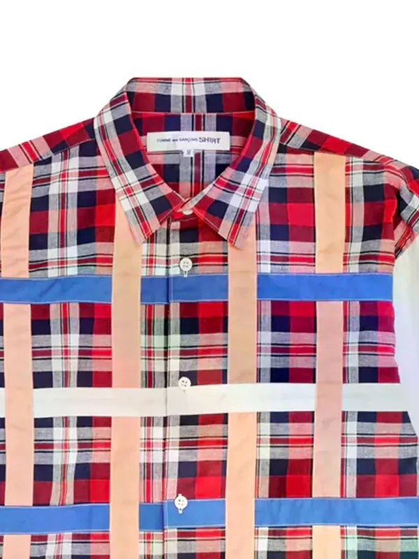 Comme Des Garçons Plaid-pattern Shirt