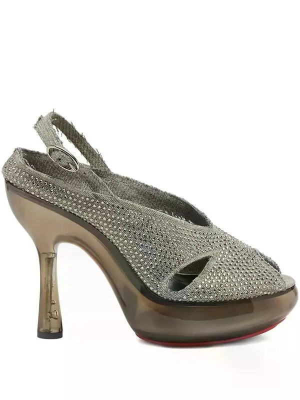 DIESEL® D-lake Strass-embellished Sandals