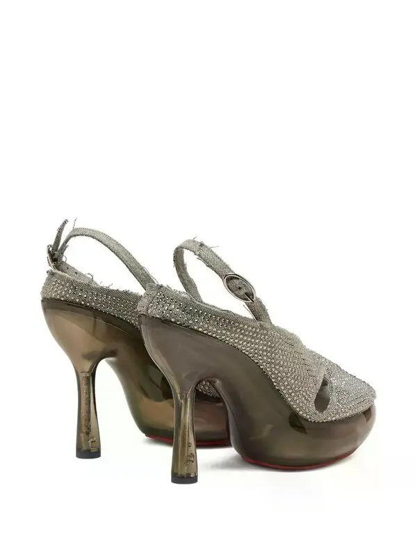 DIESEL® D-lake Strass-embellished Sandals