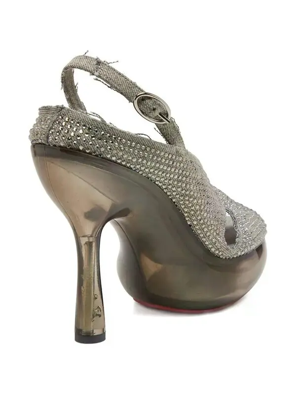 DIESEL® D-lake Strass-embellished Sandals