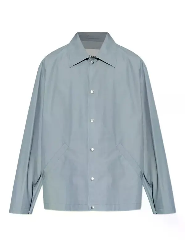 JIL SANDER Cotton Jacket - Blue