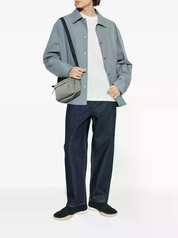 JIL SANDER Cotton Jacket - Blue