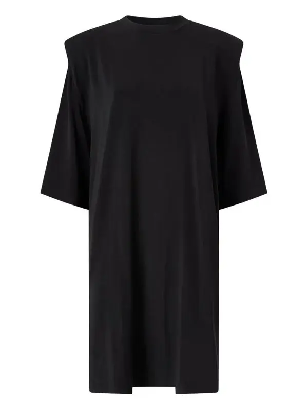 Pinko Allie Midi T-shirt Dress With Padded Shoulders