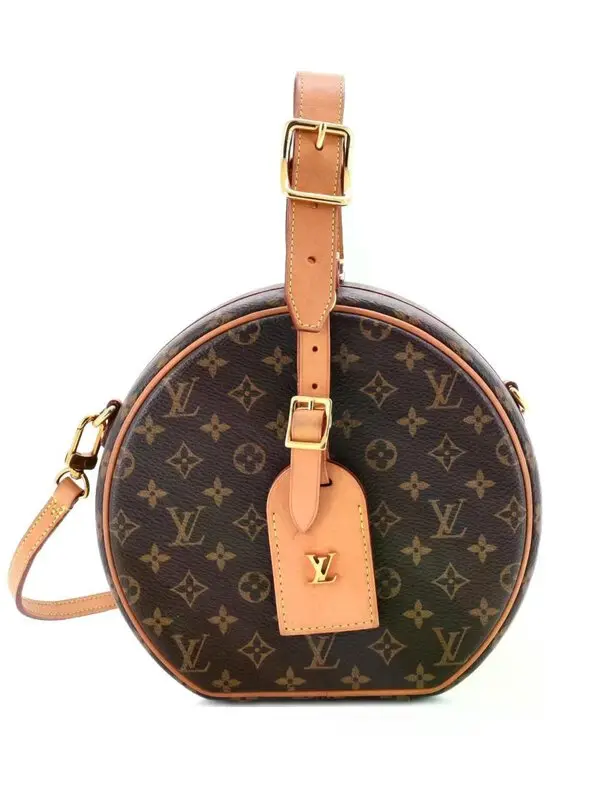 LOUIS VUITTON Petite Boite Chapeau Monogram - Brown