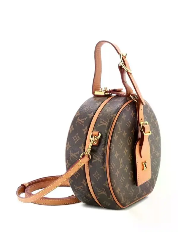 LOUIS VUITTON Petite Boite Chapeau Monogram - Brown