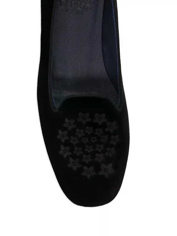 CastaÑer Floral-embroidery Loafers