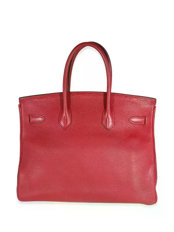 Hermès 2005 Birkin 35 Handbag - Red