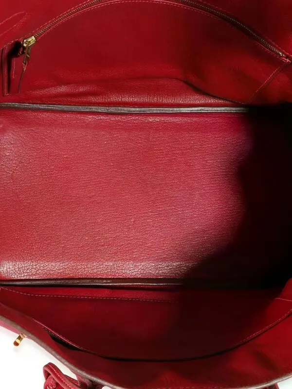 Hermès 2005 Birkin 35 Handbag - Red
