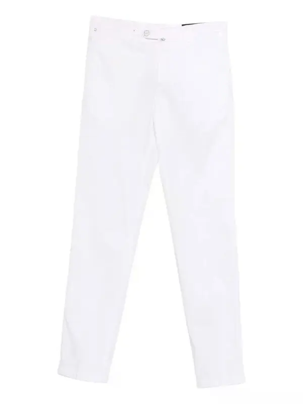 Kiton Buttoned Trousers - White