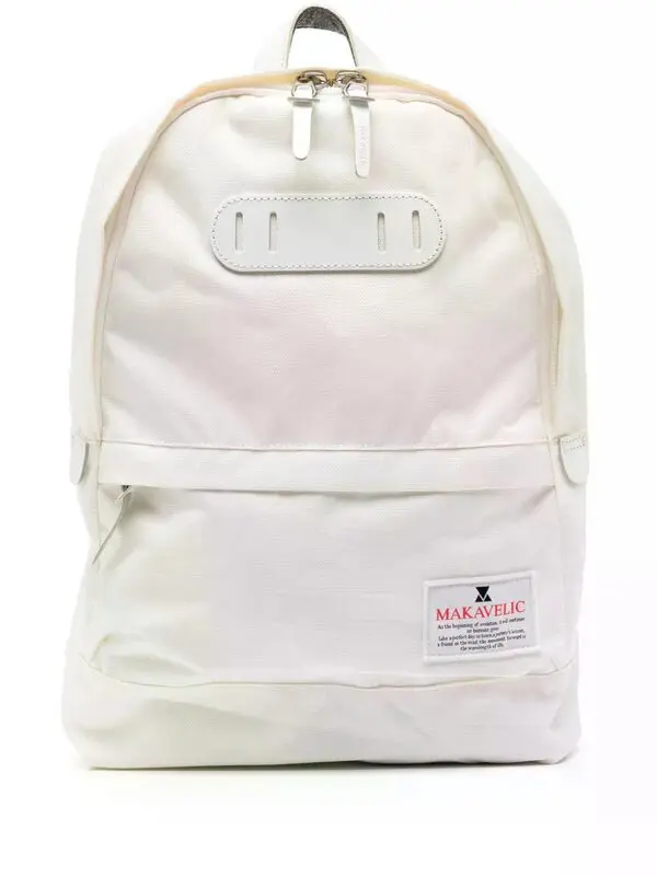 MAKAVELIC Logo Appliqué Backpack