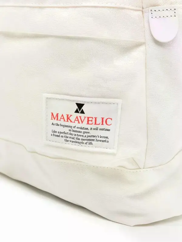 MAKAVELIC Logo Appliqué Backpack
