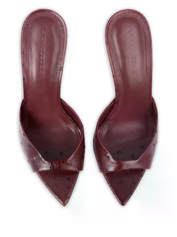 BLACK SUEDE STUDIO Brea Point-toe Sandals