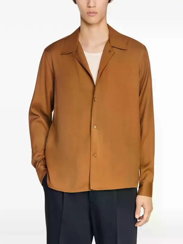 Sandro Buttoned Collared Shirt