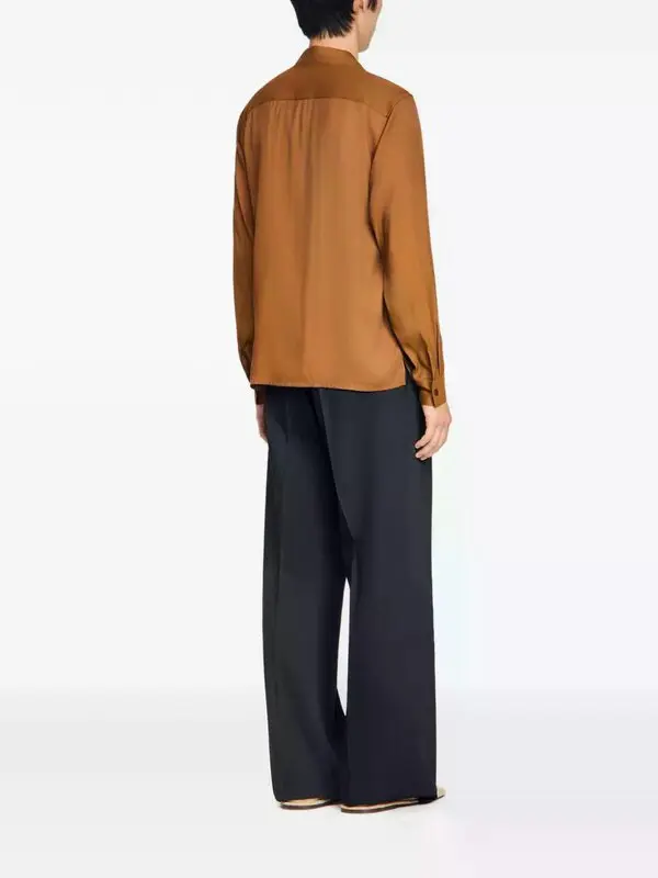 Sandro Flowy Shirt - Brown