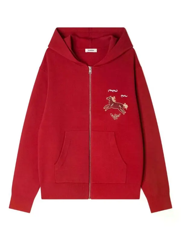 Sandro Zip-up Hoodie