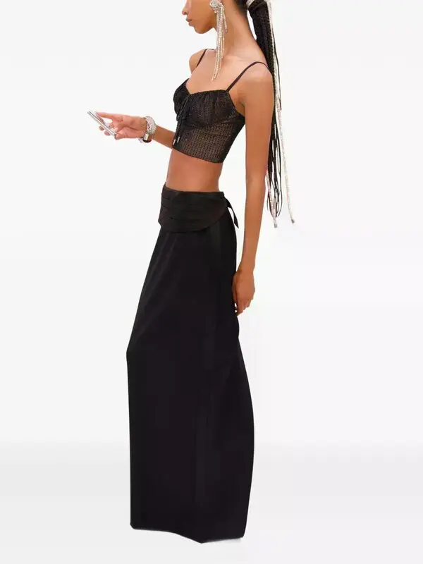 AREA Column Maxi Skirt