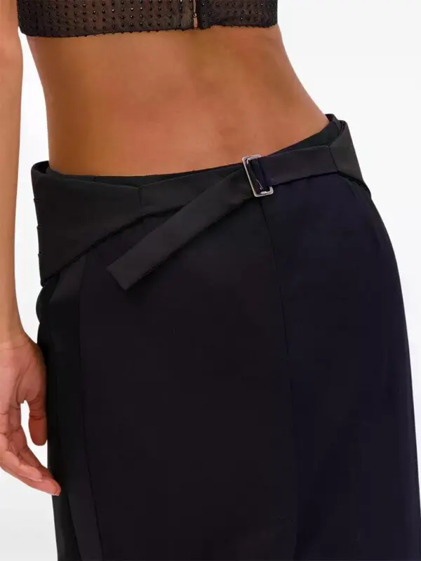 AREA Column Maxi Skirt
