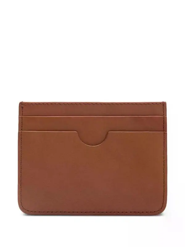 AMI Paris De Coeur Leather Cardholder