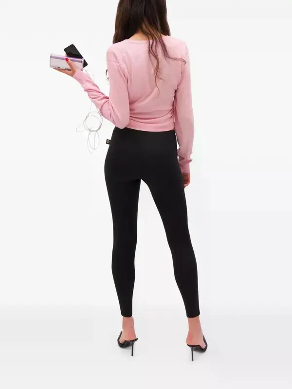 AREA Crystal-embellished Cardigan - Pink