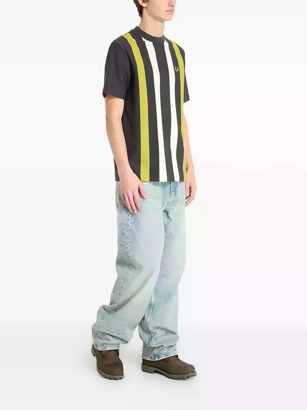 Fred Perry Vertical-stripe T-shirt