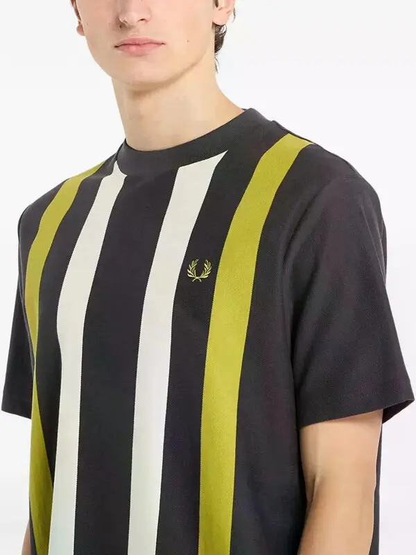 Fred Perry Vertical-stripe T-shirt