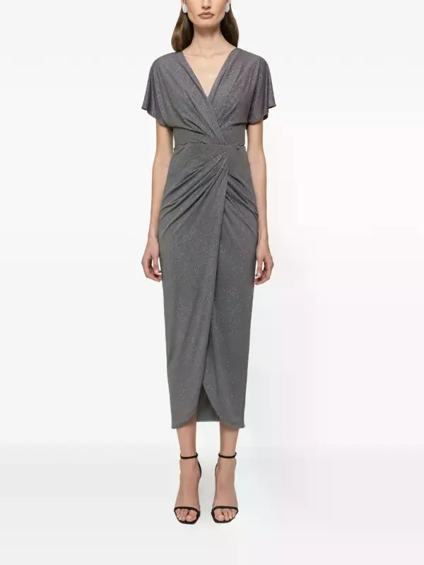 NISSA V-neck Maxi Dress
