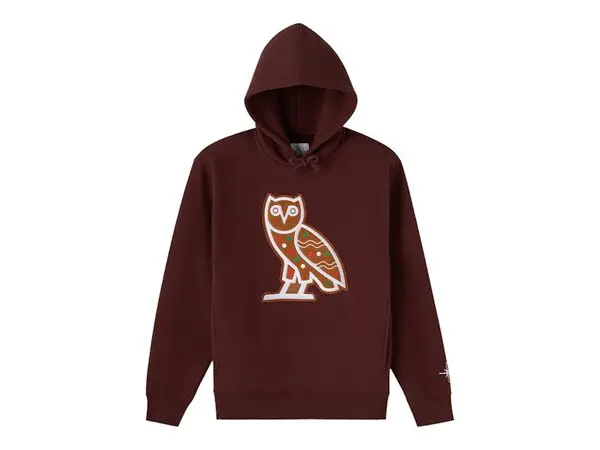 OVO Gingerbread Og Owl Hooded Sweatshirt