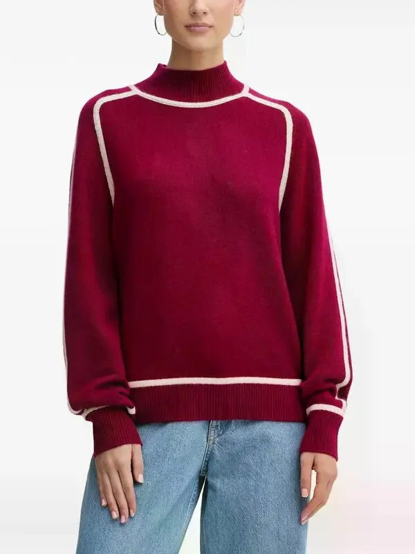 From Future Contrast-trim Roll-neck Sweater