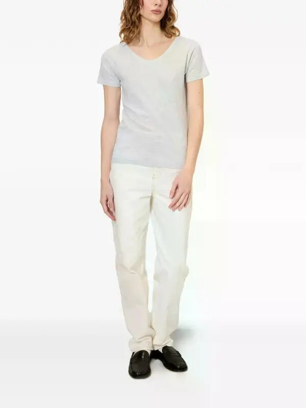 American Vintage Gamipy V-neck T-shirt - Grey
