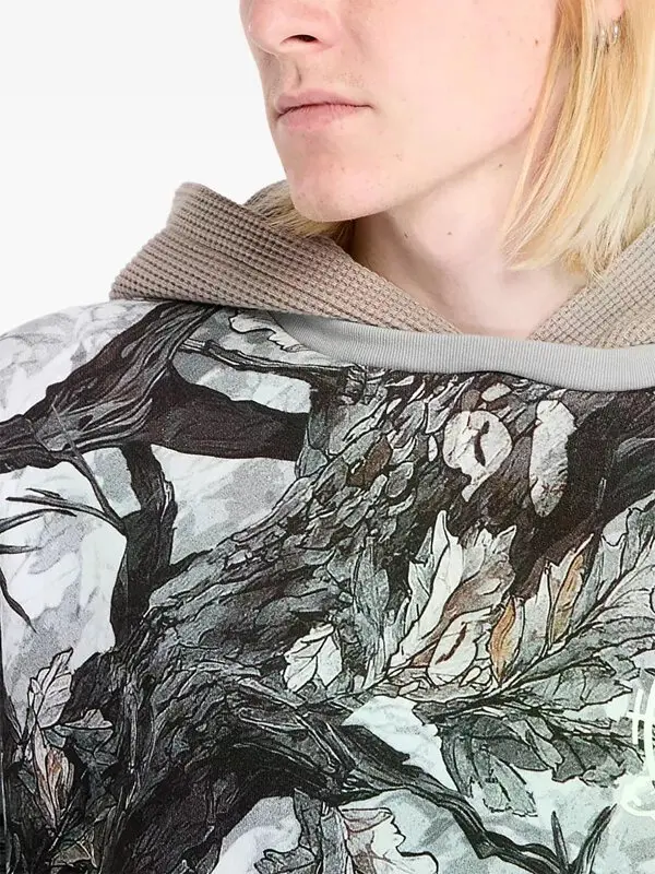 A BATHING APE Tree Edge Camo Layered Hoodie