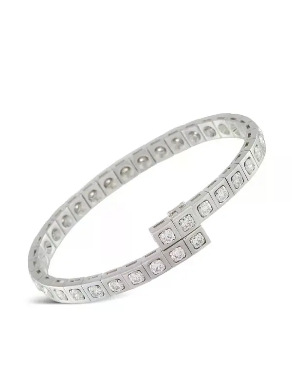 CARTIER 18k White Gold Diamond Bracelet - Silver