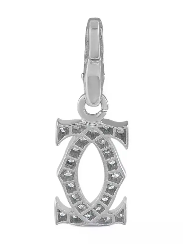Cartier 18k White Gold Diamond Pendant
