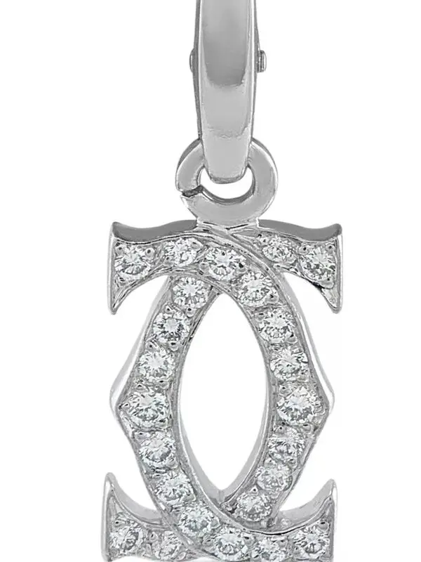 Cartier 18k White Gold Diamond Pendant