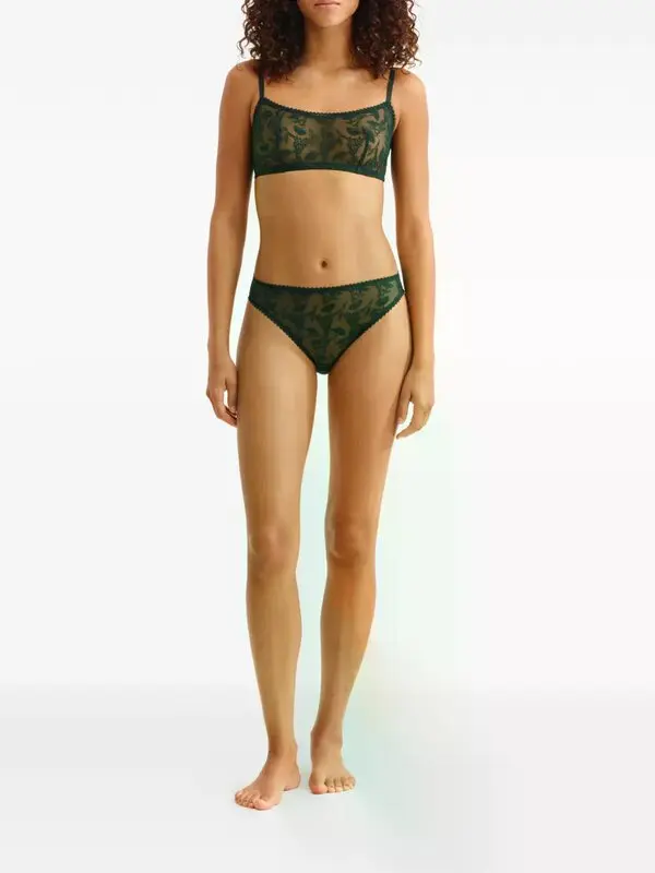 ERES Brin Crop Top Bra - Green
