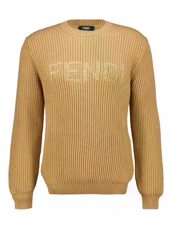 Fendi Logo-embroidered Sweater