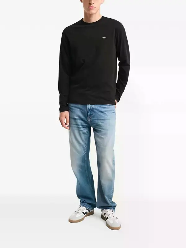 Gant Shield Long-sleeve T-shirt - Black