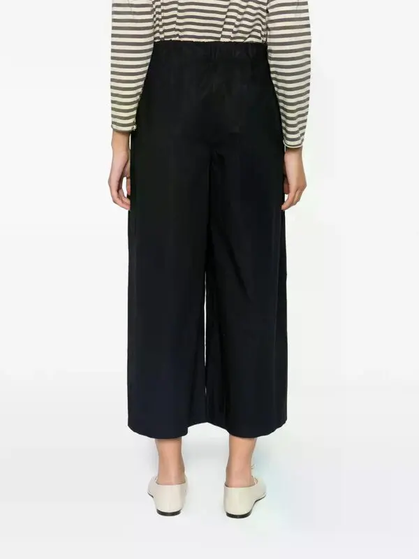 Labo.art Elasticated-waist Cropped Trousers