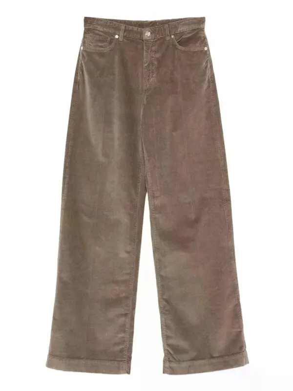 NINE:INTHE:MORNING Enna Corduroy Trousers - Brown