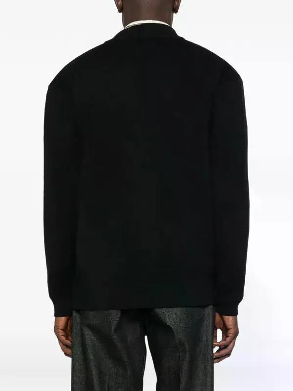 MARINE SERRE V-neck Button-front Cardigan
