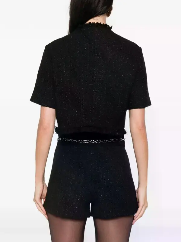Maje Embellished Jacket - Black
