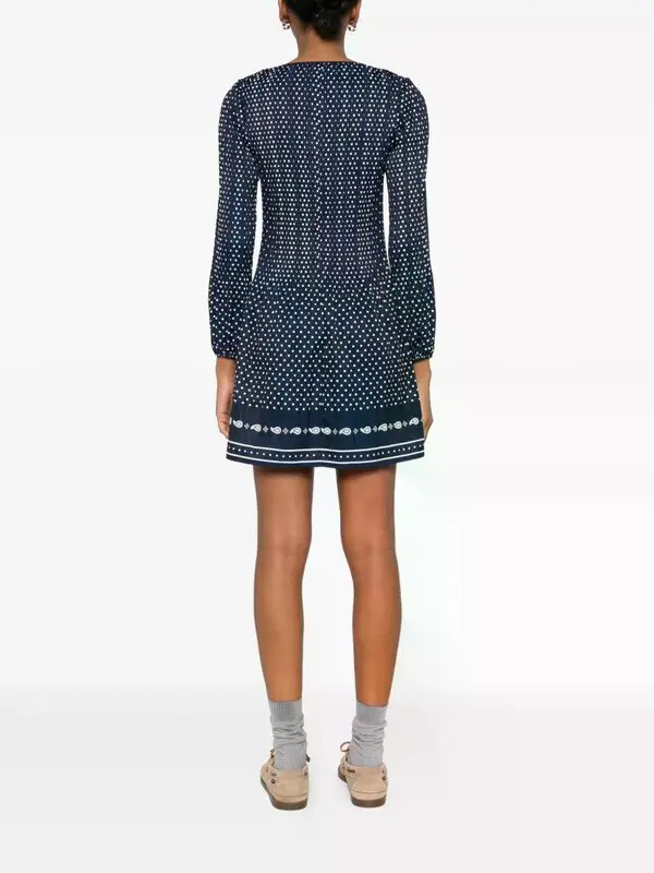 Maje Polka Dot Mini Dress