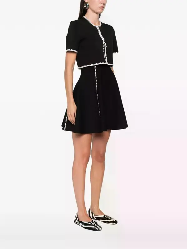 Maje Scalloped-trim Jacket