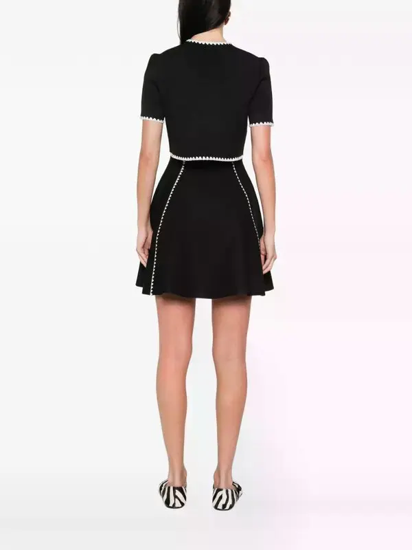 Maje Scalloped-trim Jacket