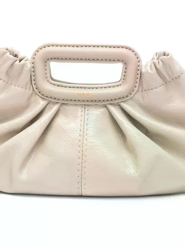 Maje Logo-detail Gathered Tote