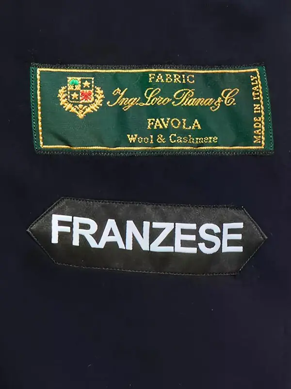 FRANZESE COLLECTION Collared Buttoned Jacket